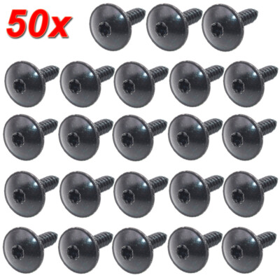 50Pack Fender Liner Bolts for Impala Cruze SS Malibu GM Torx Screw ...