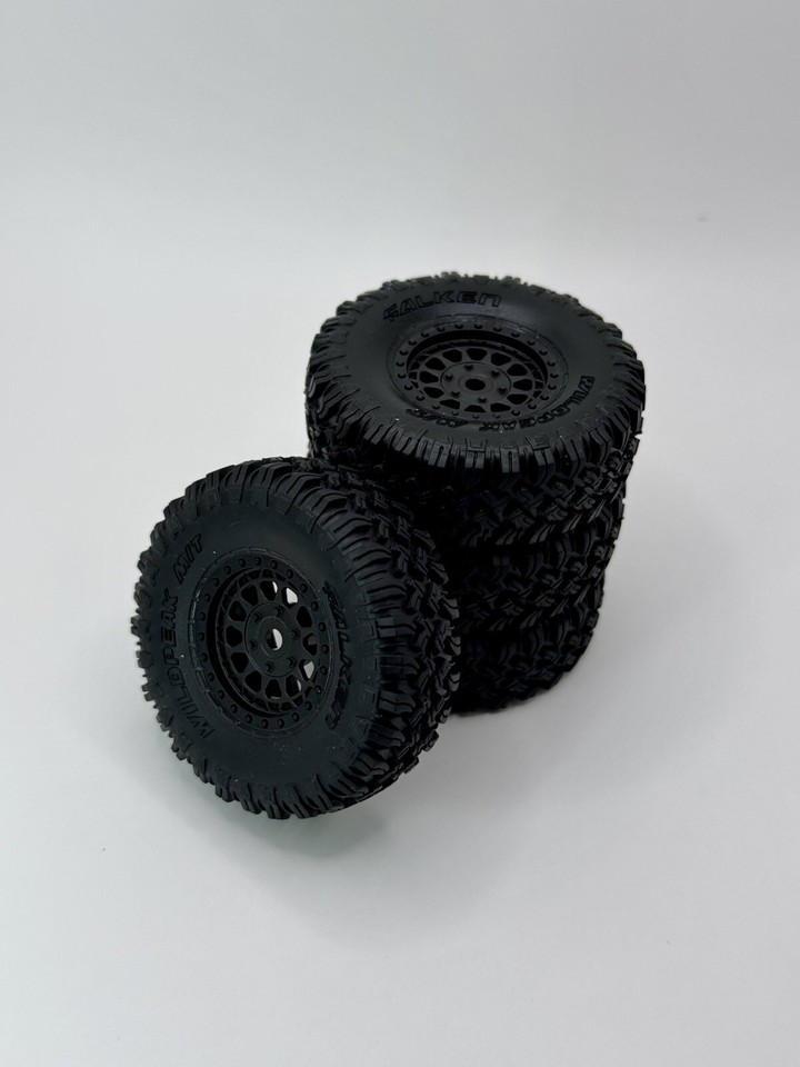 Axial SCX24 Original Stock Basecamp Wheels & Tires NEW | eBay