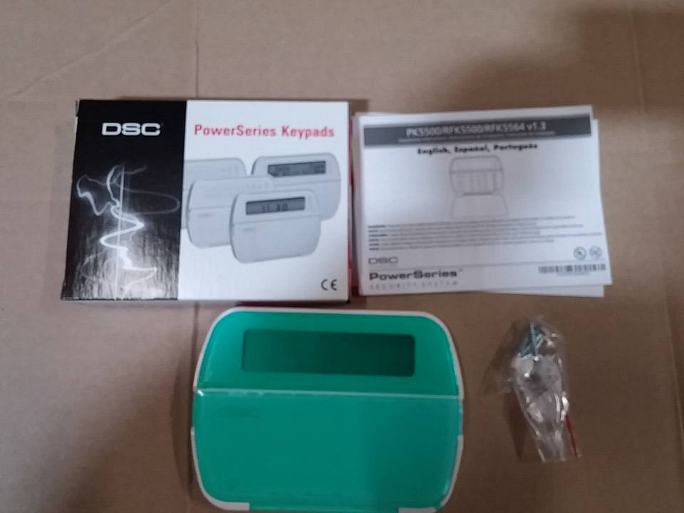 DSC PK5501 Power Series up to 64 Zone LCD Picture Icon Keypad w/ Smith ...