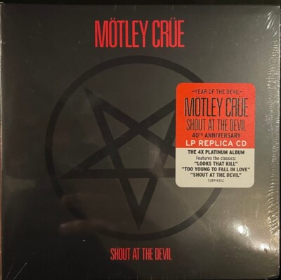 Motley Crue - Shout At The Devil CD - 40th Anniversary - Remastered ...