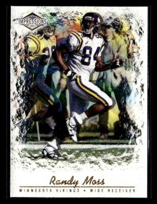 2001 Pacific Canvas Impressions #75 Randy Moss | eBay