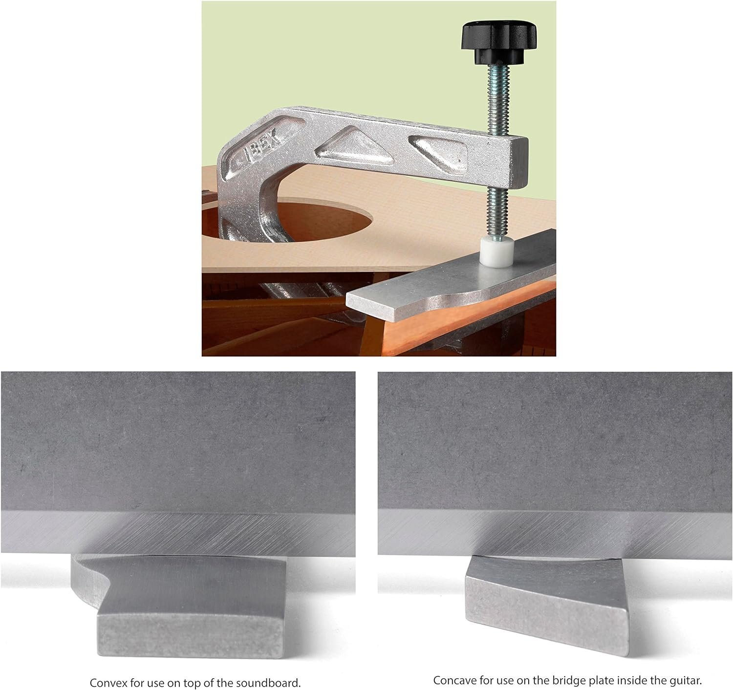 Thompson Belly Reducer Tool for Correcting Bulging Acoustic Guitar ...