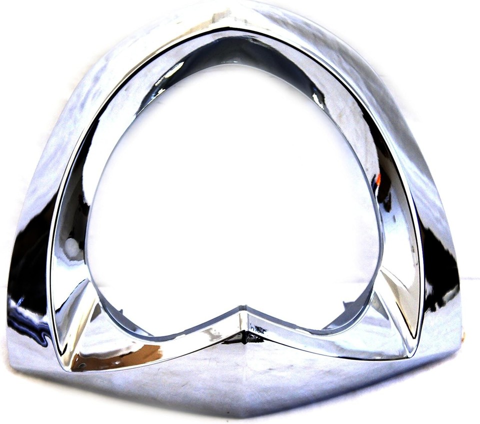 Mutazu Chrome Headlight Head light Eagle Bezel Scowl for Victory Cross ...