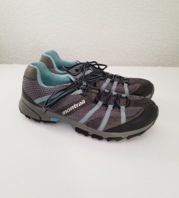 Montrail GL2077-063 Gray Blue Trail Running Shoes Women's 11 | eBay