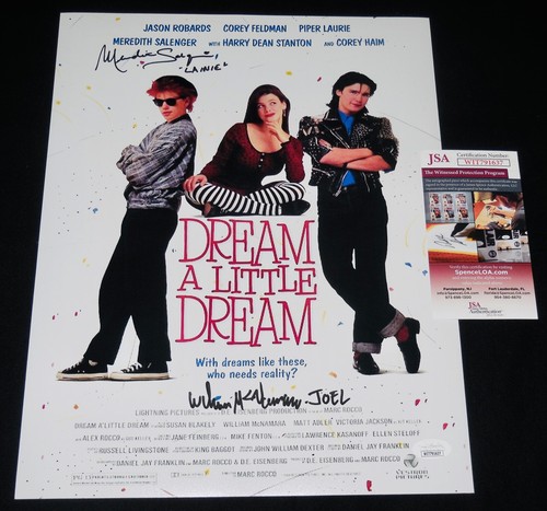 MEREDITH SALENGER & WILLIAM MCNAMARA AUTOGRAPHED 11x14 (DREAM A LITTLE ...