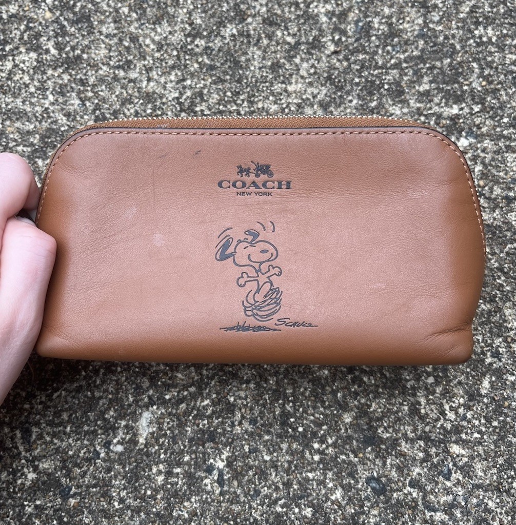 Coach x PEANUTS Peanuts Snoopy collaboration round Mi… - Gem