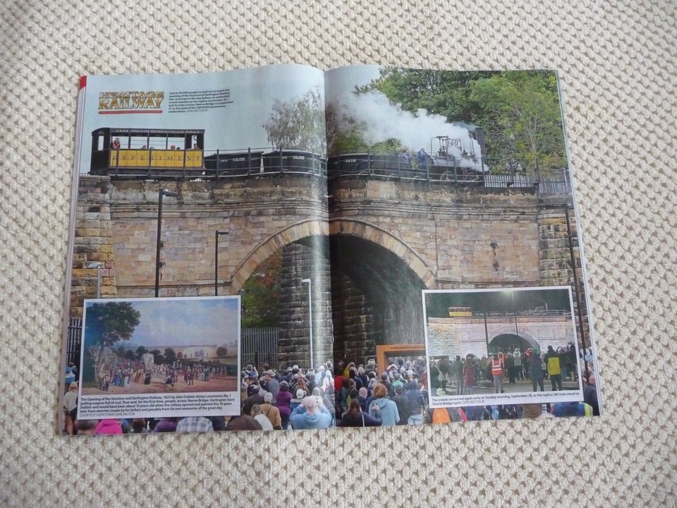 HERITAGE RAILWAY x3 Magazines 338 339 340 Paperback Back Issues 2025 ...