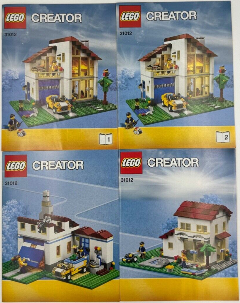 Lego Family House Instructions
