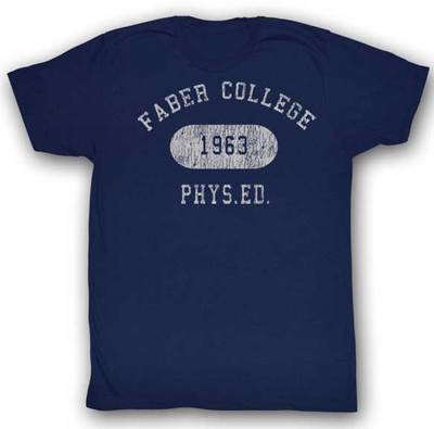 Animal House Movie Faber College 1963 Phys Ed Men's T Shirt | eBay