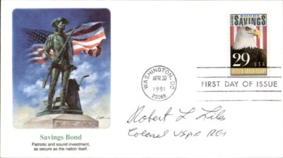 ROBERT L. LILES - FIRST DAY COVER SIGNED | eBay