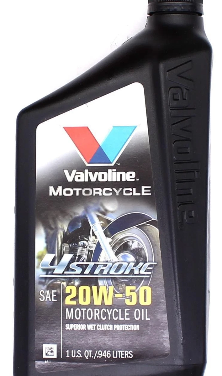 Valvoline Motorcycle Oil SAE 20W-50, 59% OFF