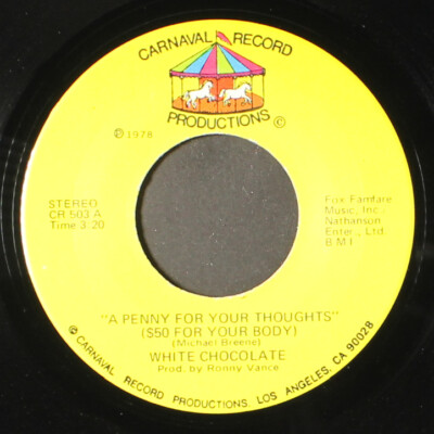 WHITE CHOCOLATE: bump chump / a penny for your thoughts CARNAVAL 7 ...