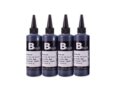400ml Black Universal Printer Ink Bottle to refill empty printer ...