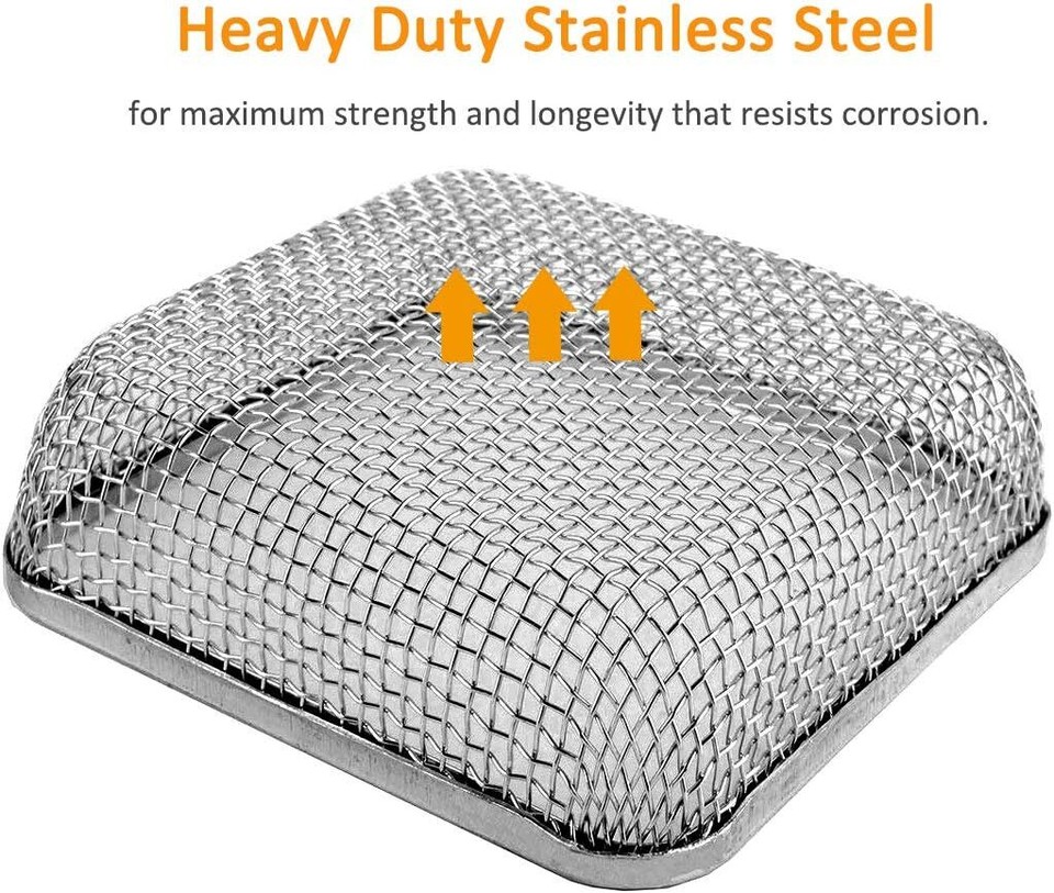 RV Furnace Screen for Water Heater Vent Cover, Stainless Steel Mesh | eBay