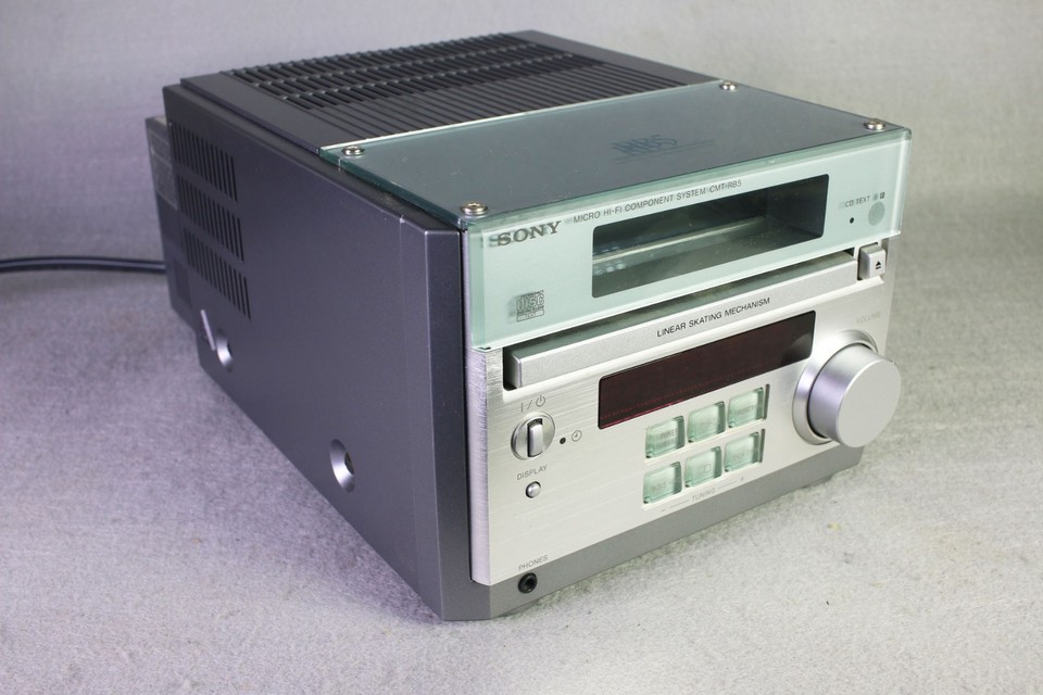 Sony RB5 Micro Hi-Fi Component Amplifier CD - Radio - CD Player Tray ...
