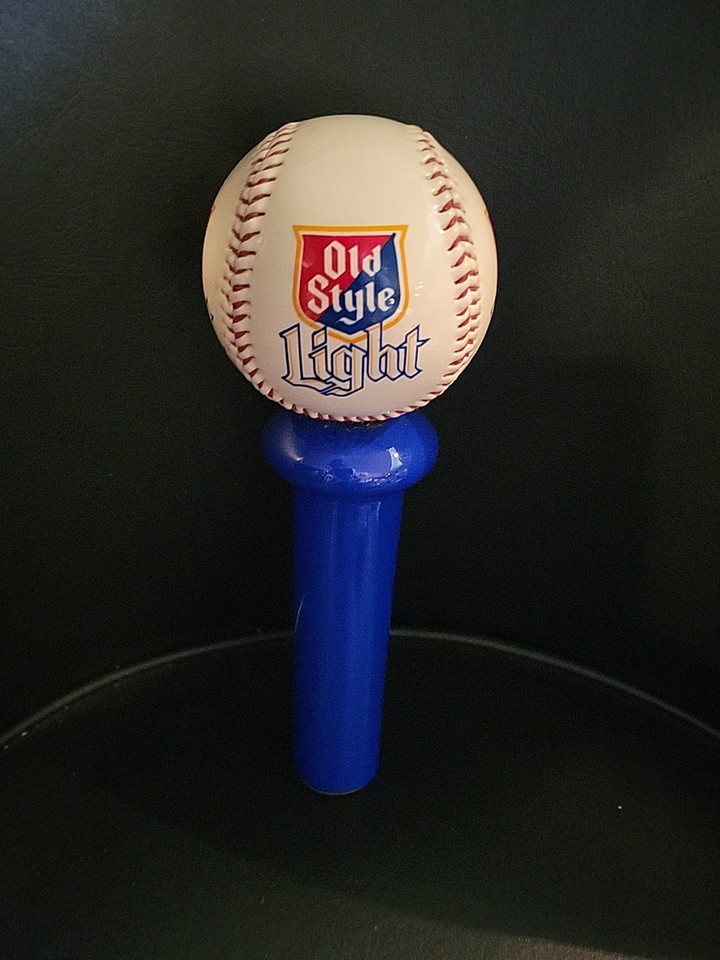 Old style beer Chicago Cubs Baseball bat Wooden tap Handle Wrigley ...
