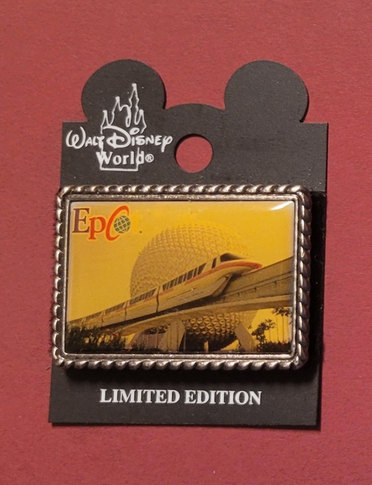 Disney 4-Park Postcard LE Pin Set 2001 Magic Kingdom EPCOT Animal ...