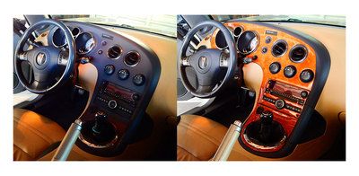 Dash Trim Kit for Pontiac Solstice 06-09 with dynamic stability control ...