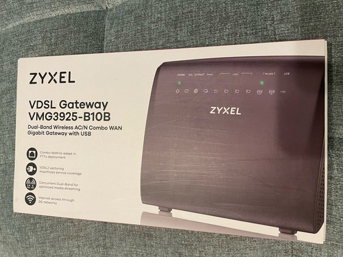 ZyXEL Dual-Band Router VMG3925-B10B Wireless AC/N WAN Gigabit Gateway ...