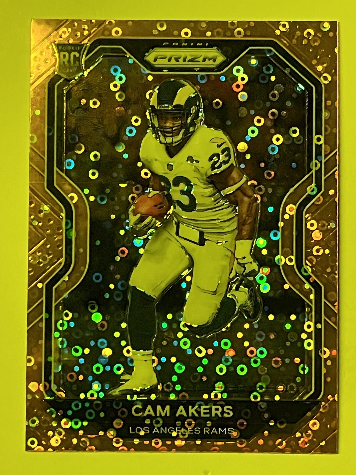 Cam Akers 2020 Panini Prizm Orange Disco RC #376 Rams NM-MT | eBay