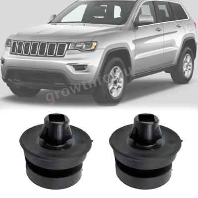 2Pcs Front Rear Door Bumper Rubber Buffer For 2014-2022 Jeep Cherokee ...