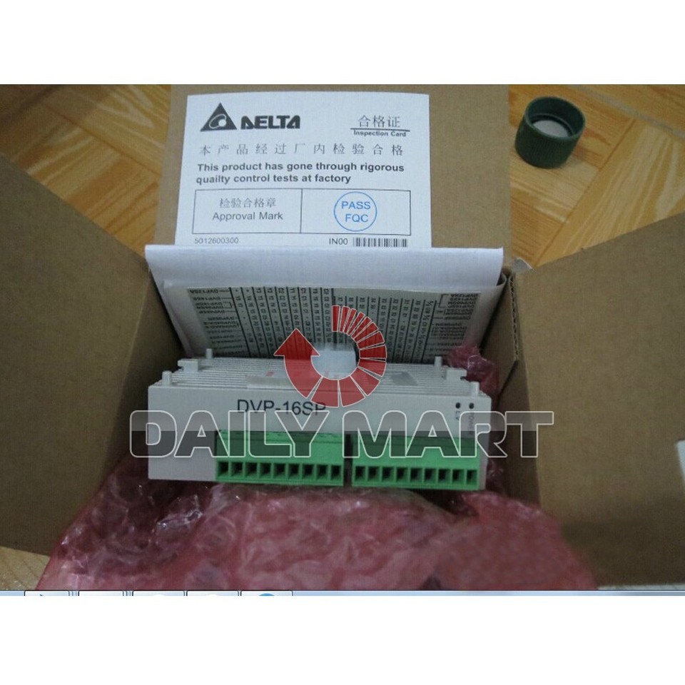 DELTA DVP16SP11R 8DI 8DO (Relay) Digital I/O Module PLC New in Box Free ...