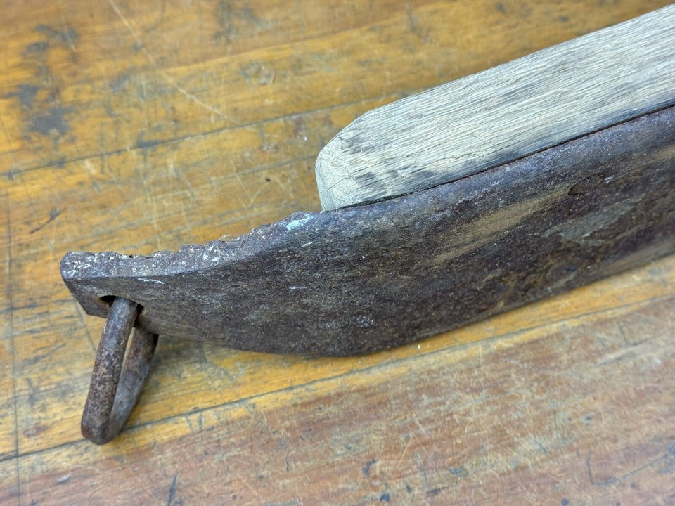 Antique Timber, Logging Tool? ~ Runner, Ski? Barn & Farm Display Prop ...