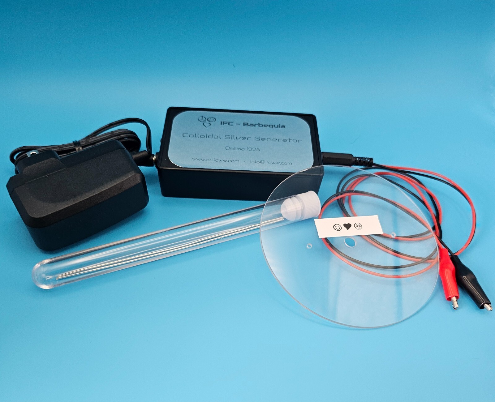 Optima 1228 Colloidal Silver Generator Kit with Current Limiting ...