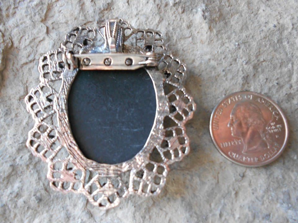 2 IN 1 - UNICORN CAMEO BROOCH / PIN / PENDANT - MYTHICAL - PEGASUS ...