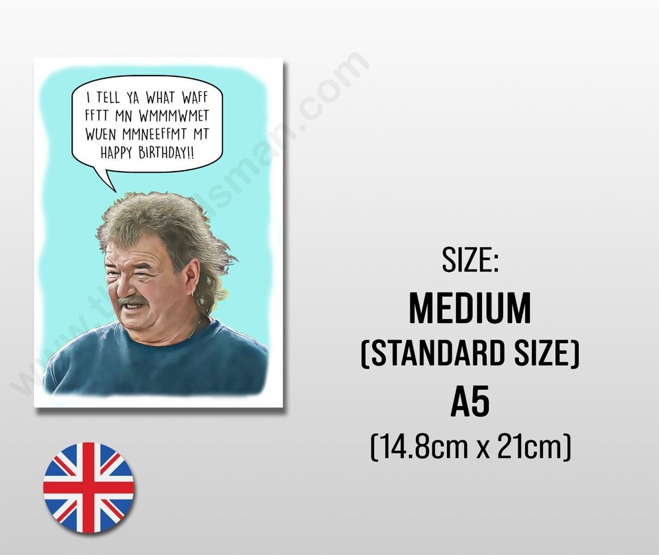 Funny Gerald Birthday Card - Clarkson's Farm - Diddly Squat Farm ...