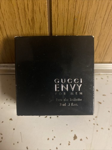 Gucci Envy Cologne For Men Miniature Eau De Toilette .1 oz 3 ml Mini in ...