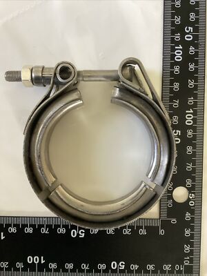 V INSERT EXHAUST CLAMP 2.88 OEM JOHN DEERE KOMATSU CATERPILLAR NEW ...