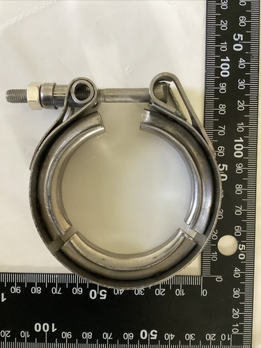 V INSERT EXHAUST CLAMP 2.88 OEM JOHN DEERE KOMATSU CATERPILLAR NEW ...