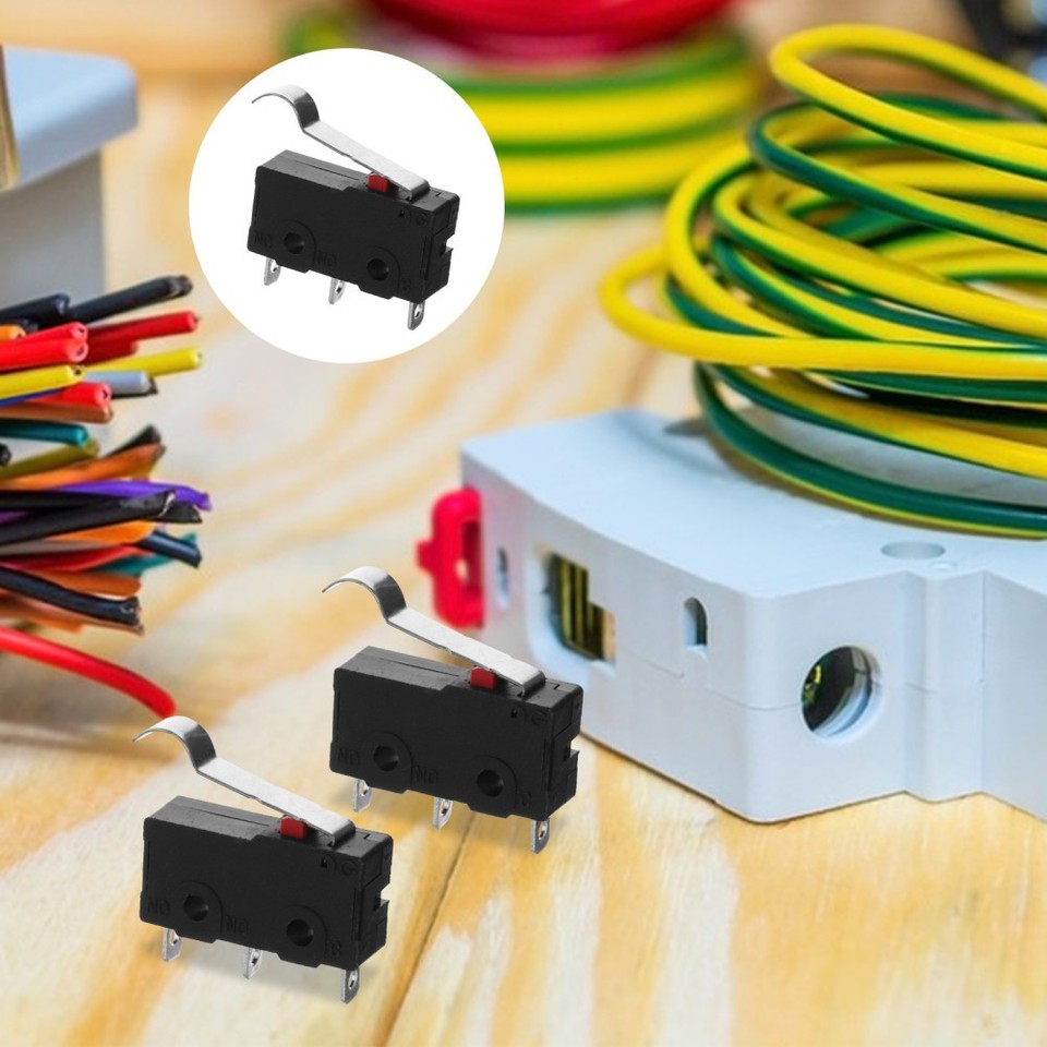10pcs Limit Switch Normally Open Close Switch With Lever Arm Appliance ...