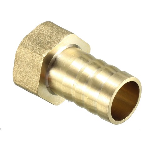 Brass Barb Hose Fitting Connector Adapter 16mm Barbed x 1/2 PT Female ...