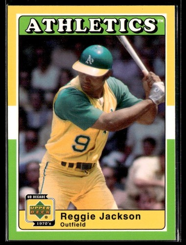 2001 Upper Deck Decade 1970's #4 Reggie Jackson Baseball Card 2601G | eBay
