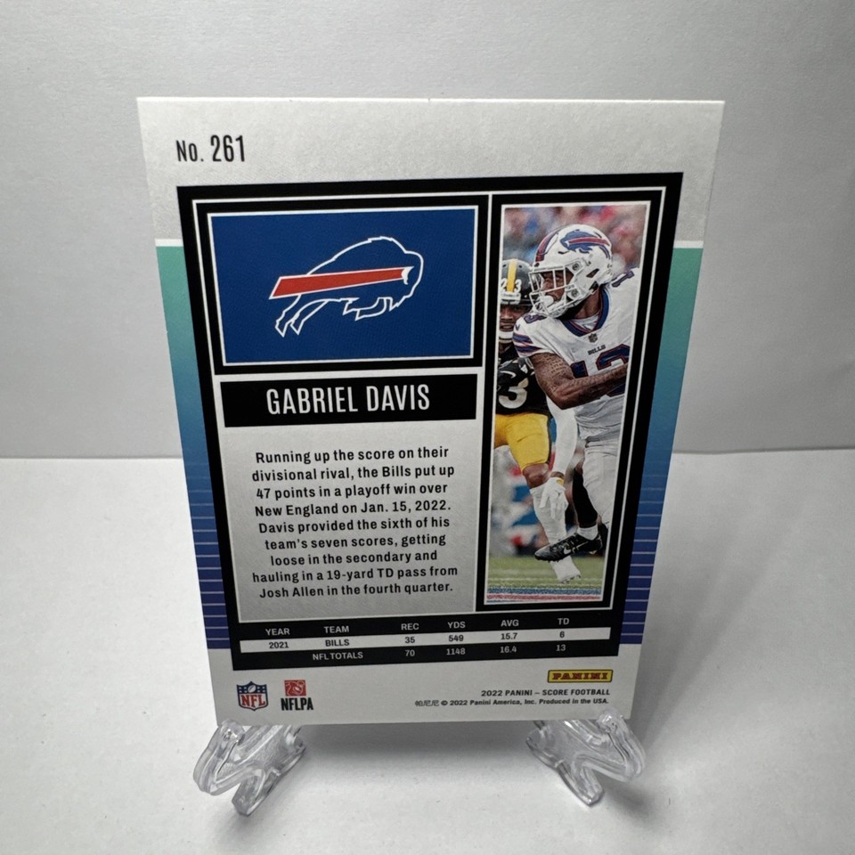 2022 Score - Gabriel Davis #261 | eBay