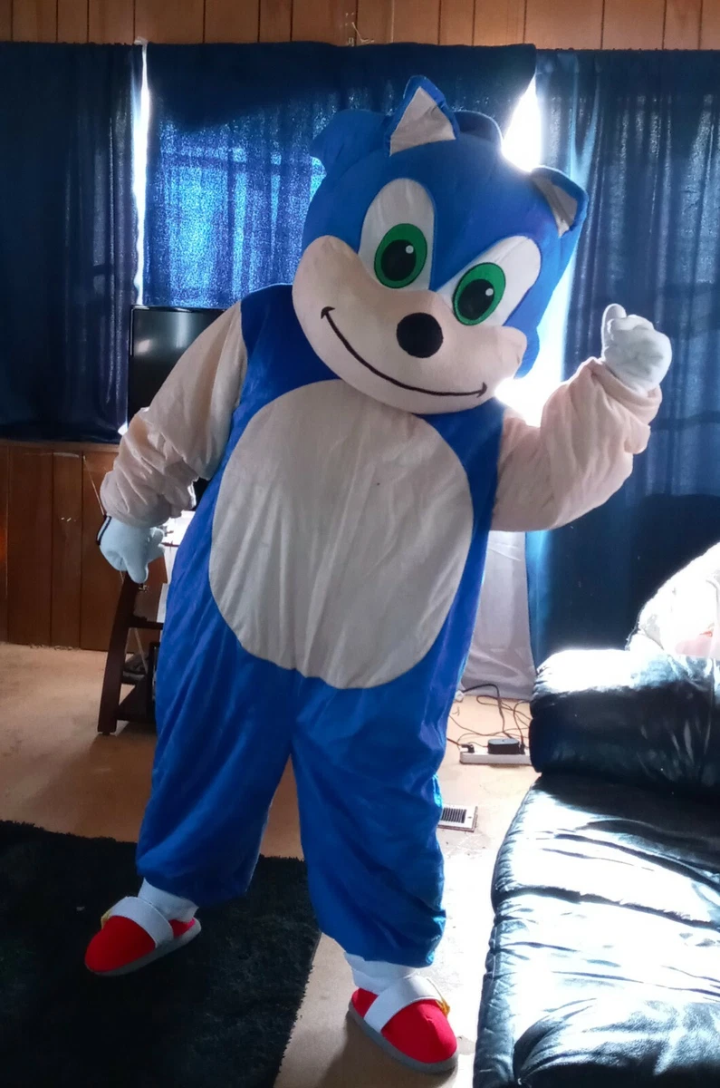 Sonic The Hedgehog Mascot Costume
