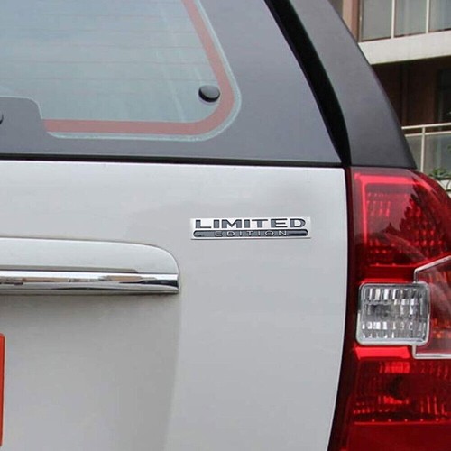 Black Car Limited Edition Logo Emblem Badge Metal Sticker Trim Decal ...