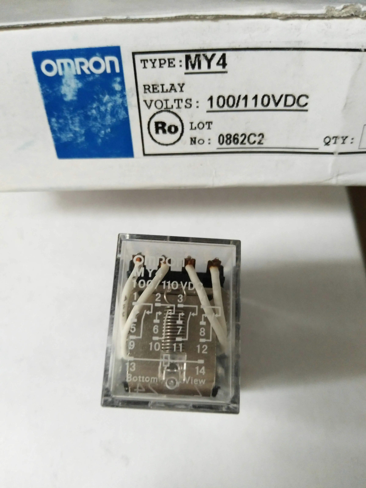 1pcs New relay MY4-100/110VDC | eBay