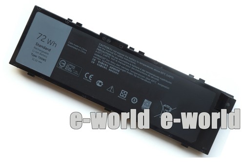 T05W1 New Battery For Precision 15 7510 7520 17 7000 7720 M7510 M7710 ...