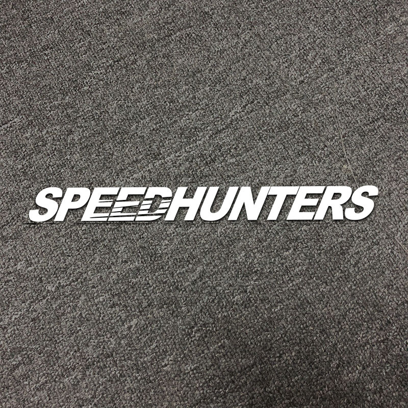 SPEEDHUNTERS Windshield Decal Vinyl Car Sticker Banner Graphics Oracal ...