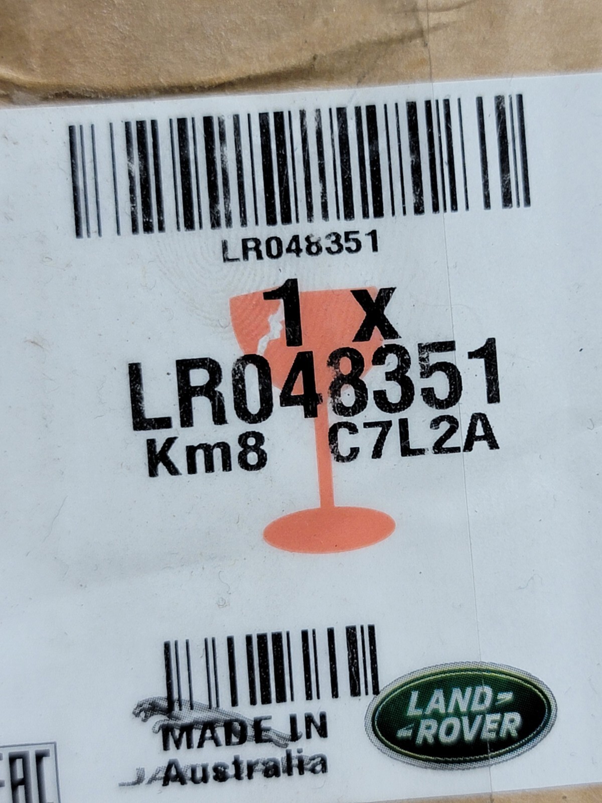 Signal Lamp Land Rover oem # LR048351 for 2014 to 2021 Land RoverRH ...