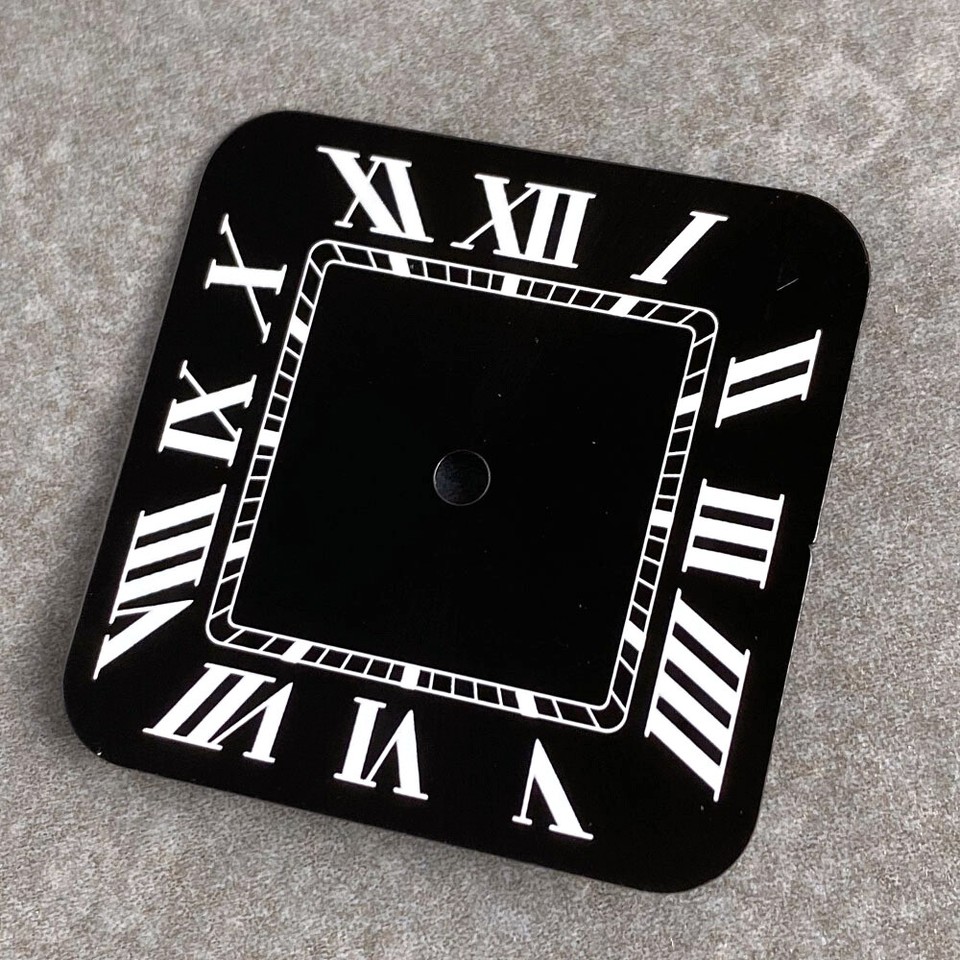 Square Watch Case 40mm for Santos Style Fit NH35 NH36 NH38 NH70 Roman ...