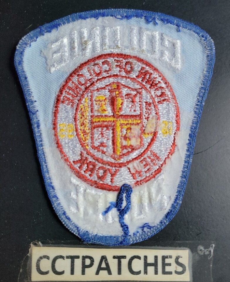 COLONIE, NEW YORK POLICE SHOULDER PATCH | eBay