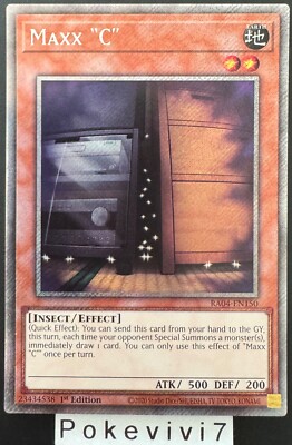 Carte YU-GI-OH! MAXX "C" RA04-EN150 PSR NEUF | eBay