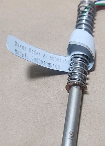 *NEW* [1] Burns Engineering 200C05CNN100 PRT Temperature Sensor ...