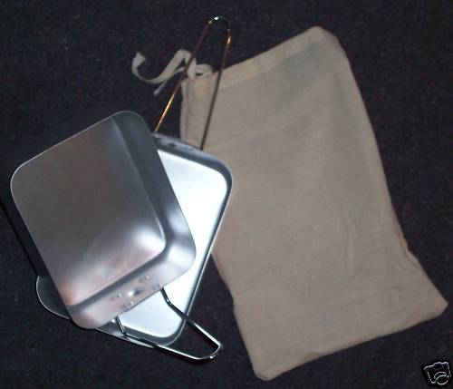 WW2 BRITISH / AUSTRALIAN ARMY SQUARE MESS TINS - PAIR NEW MADE ...