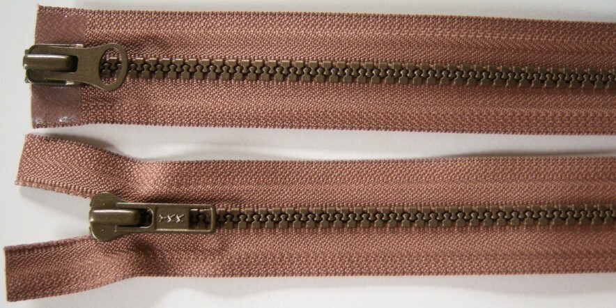 YKK or Dulon 22" Separating Two Way Vislon Parka Zipper Made in USA | eBay