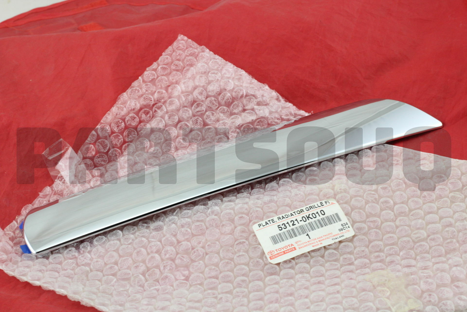 531210K010 Genuine Toyota PLATE, RADIATOR GRILLE FINISH, RH 53121-0K010 ...